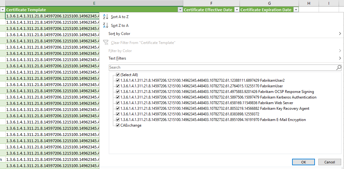 Extended queries against the certification authority database - Uwe Gradenegger