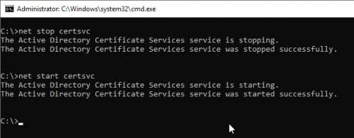 Subsequently changing the Subject Distinguished Name (DN) of a ...