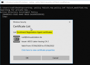 Subsequently changing the Subject Distinguished Name (DN) of a ...