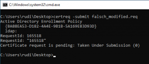Subsequently changing the Subject Distinguished Name (DN) of a ...