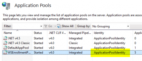 Configuring The Certificate Enrollment Policy Web Service Cep For Operation With A Domain