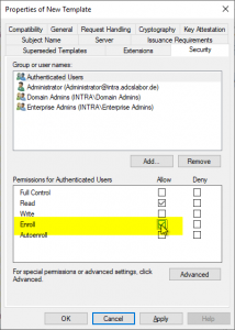 Manual application for a Remote Desktop (RDP) certificate - Uwe Gradenegger