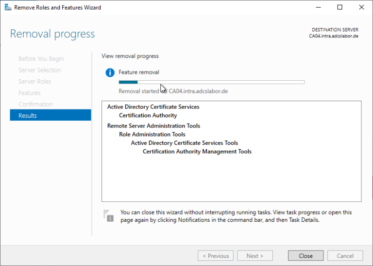 Deconstruction of an Active Directory integrated certification authority (Enterprise CA) - Uwe ...