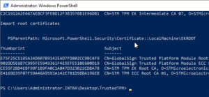 Configuring the Trusted Platform Module (TPM) Key Attestation - Uwe ...