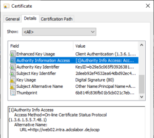 Basics Online Responder (Online Certificate Status Protocol, OCSP ...