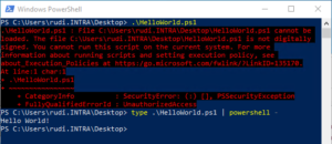 Code signing for PowerShell script files - Uwe Gradenegger