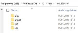 SignTool Installation ohne Installation des Windows Software ...