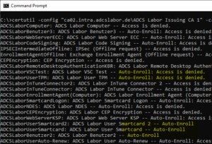 Troubleshooting for automatic certificate request (autoenrollment) via ...