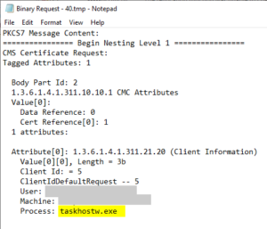 Certificate requests for the online responder (OCSP) fail sporadically with error message "The ...