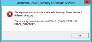 Checking the integrity of backups of the certification authority ...